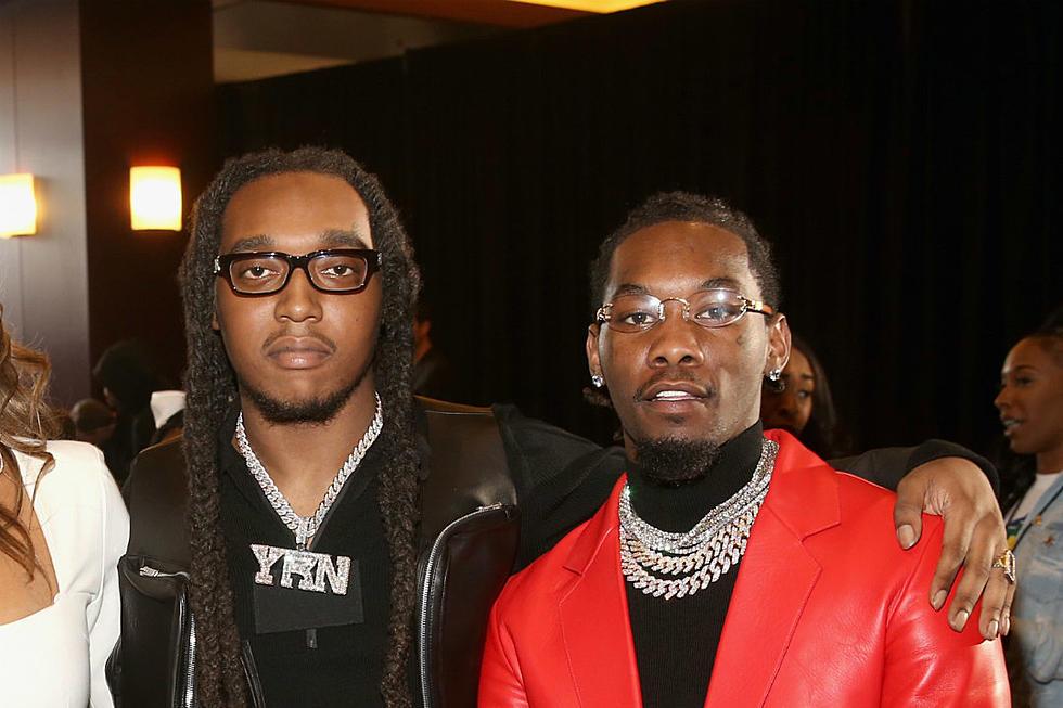 Offset honors his late cousin and Migos member Takeoff with a large ...